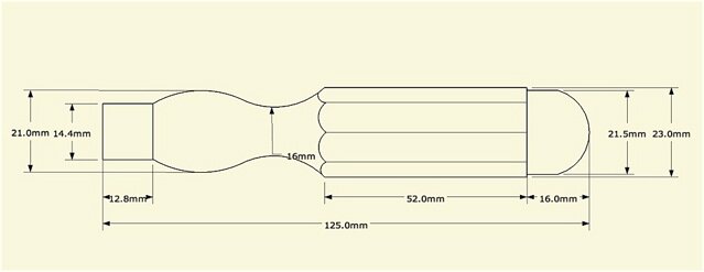 Making Best London Pattern Octagonal Chisel Handles @ Cornish Workshop